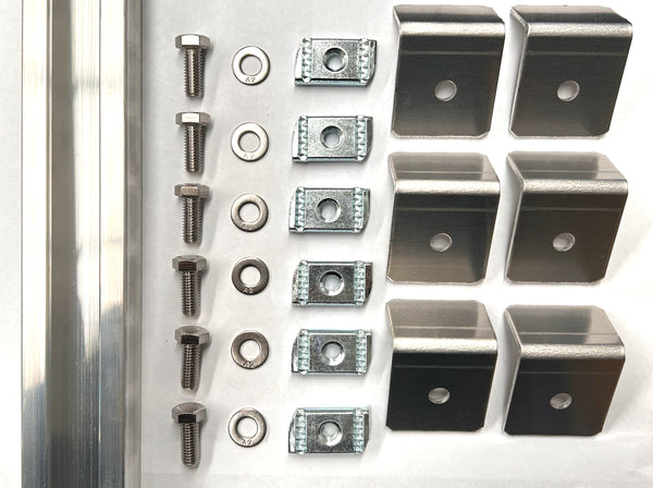 Uni-Strut Load Bar Kit (Mill Finish) – Peak Offroad Equipment