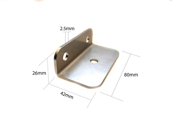 Alu-Cab Mounting Bracket (L-Bracket, Set of 2) – Peak Offroad Equipment